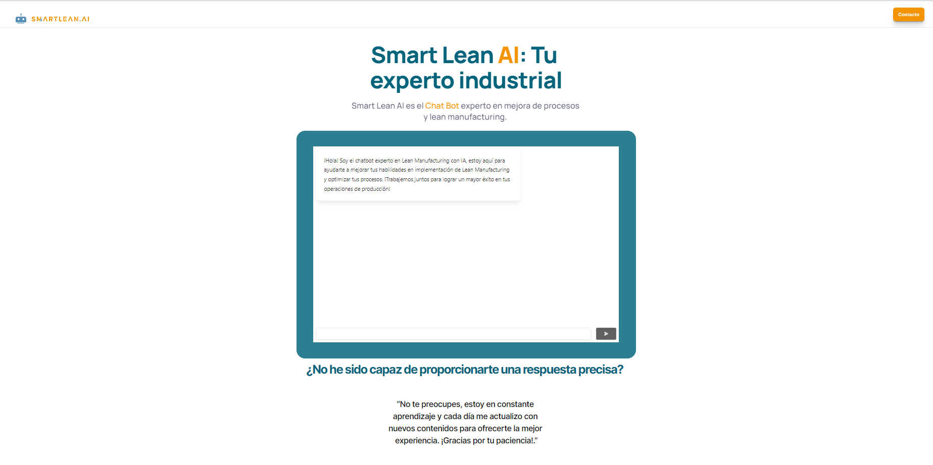 "Smartlean.ai: el chatbot experto en lean manufacturing, experto ...